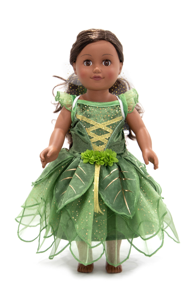Doll Dress Pixie Tinkerbell Fairy with Wings – Little Adventures
