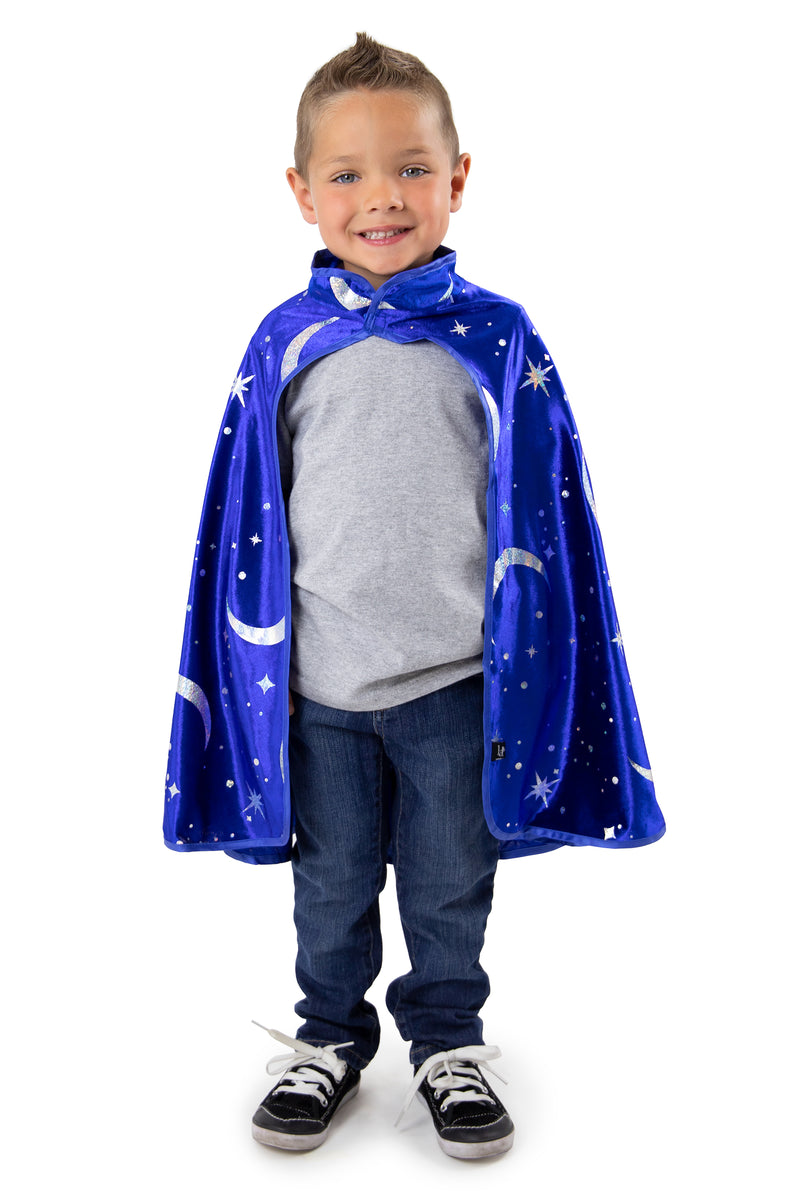 Royal Blue Wizard Cape | Little Adventures