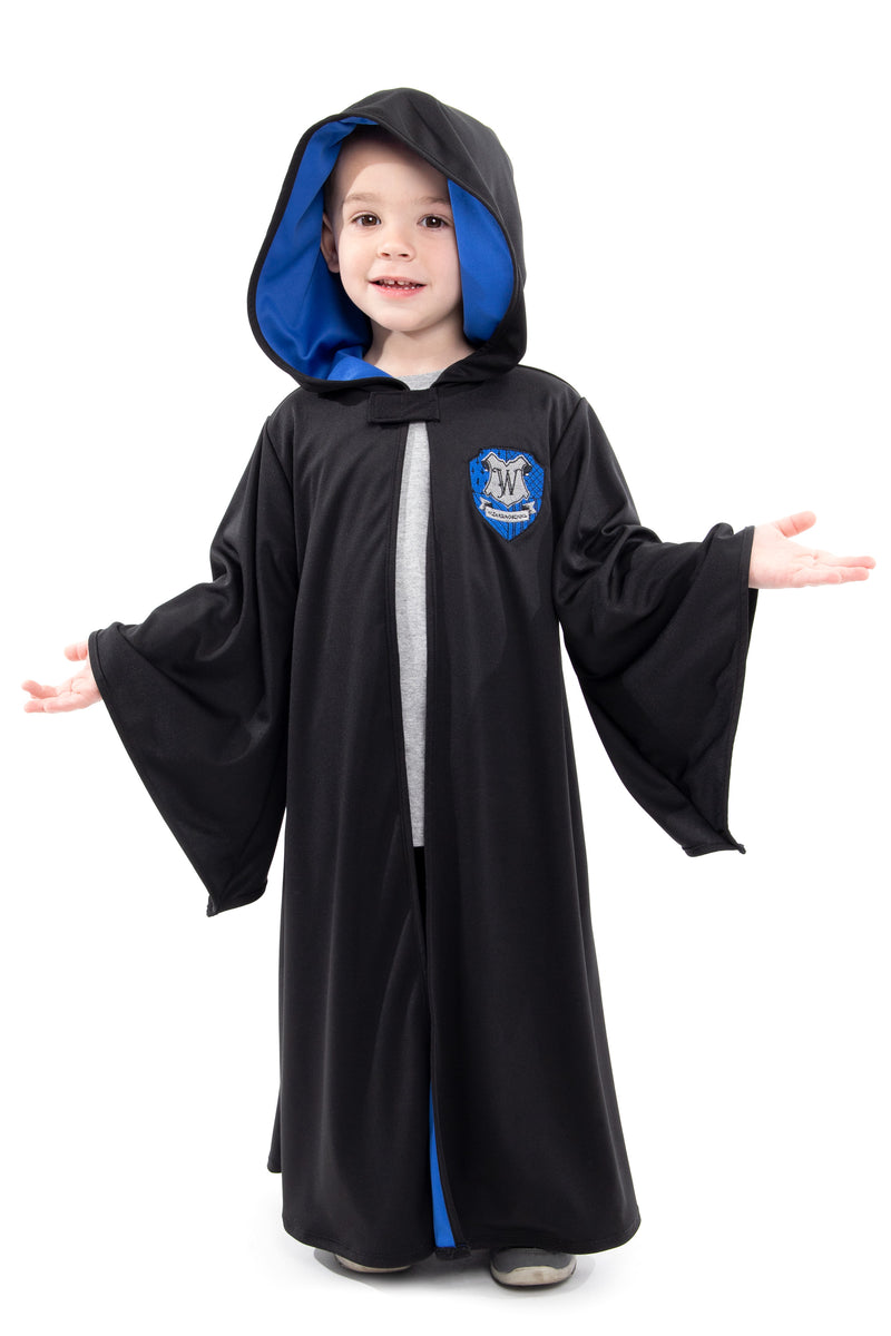 Blue Hooded Wizard Robe – Little Adventures